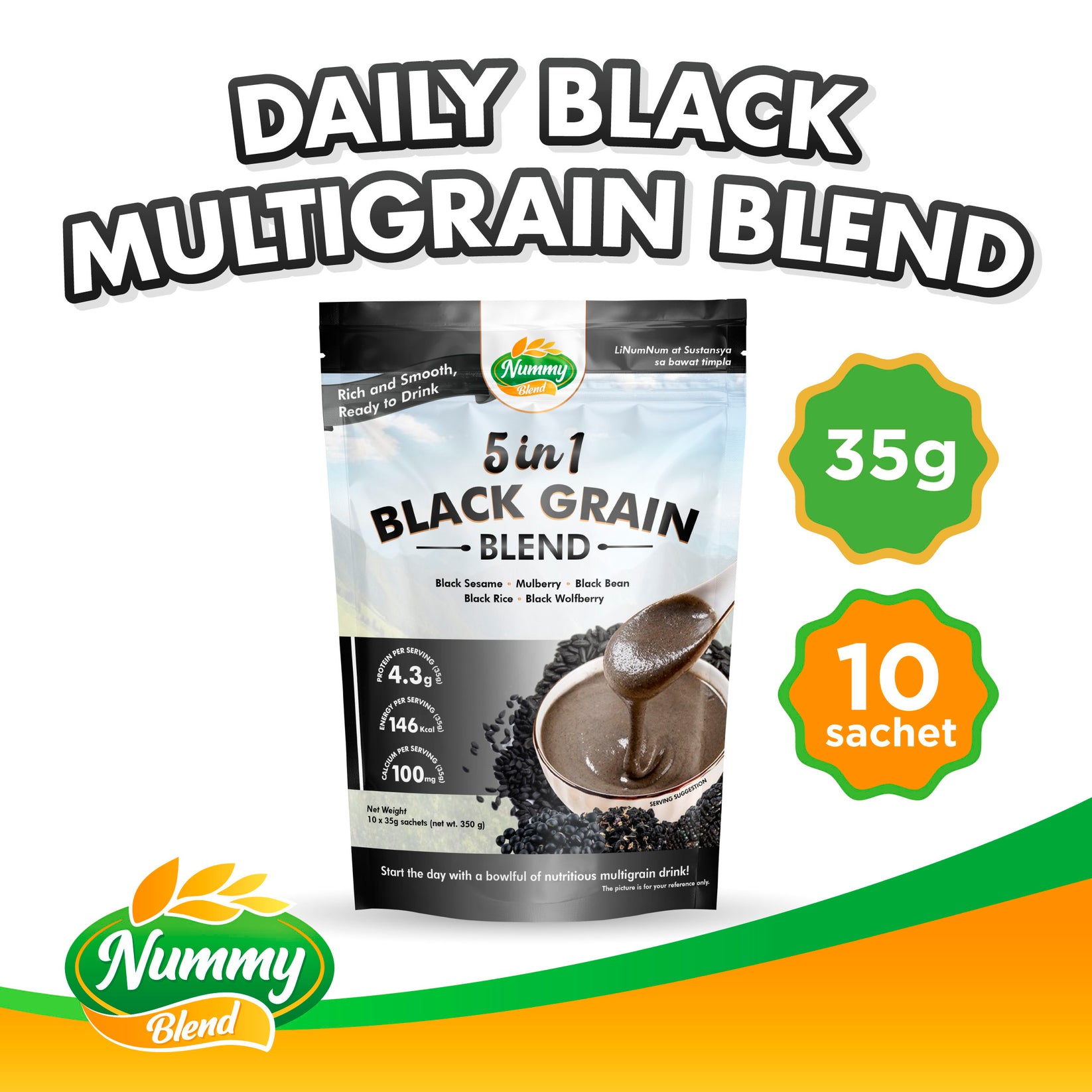 Daily Black Multigrain Blend – Nummy Blend